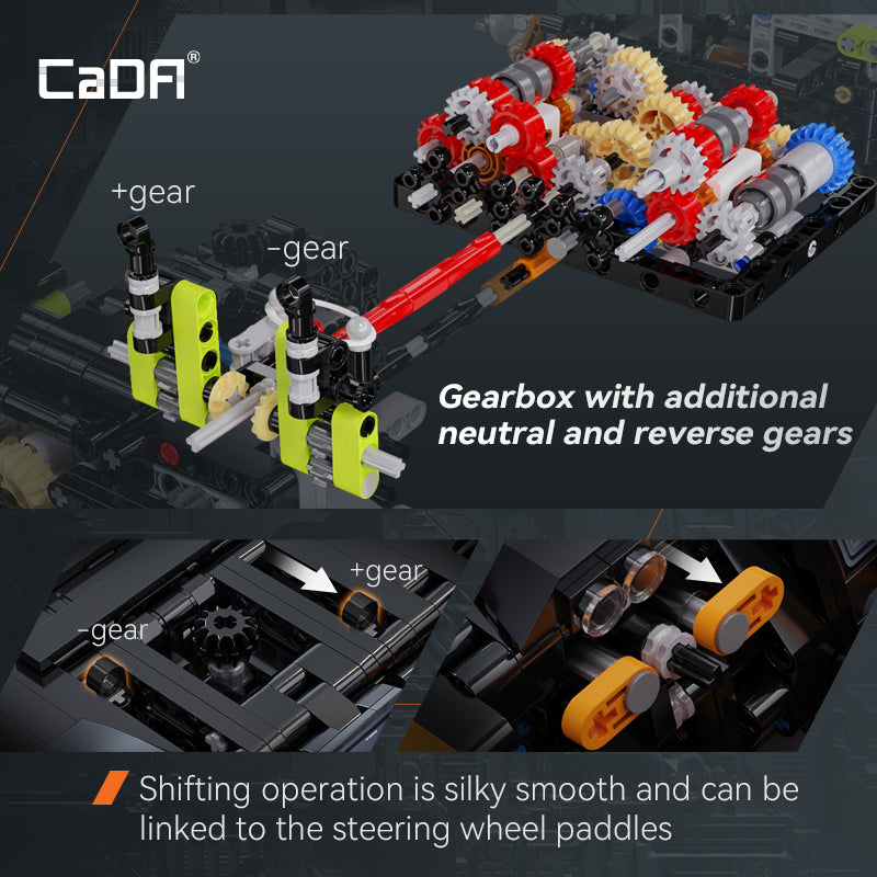 CaDA Bricks 1: 10 Assassin XR 3617PCS C61513W – Doublee_CaDA