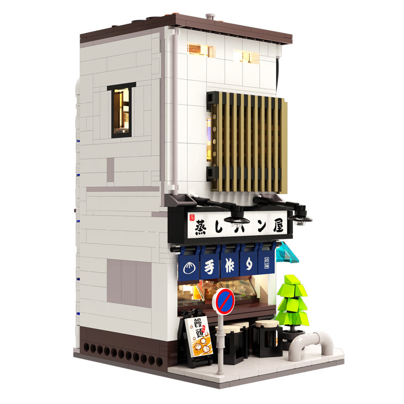 Japanese Steamed Bun Shop C66006W - Building | DoubleE CaDA – Doublee_CaDA