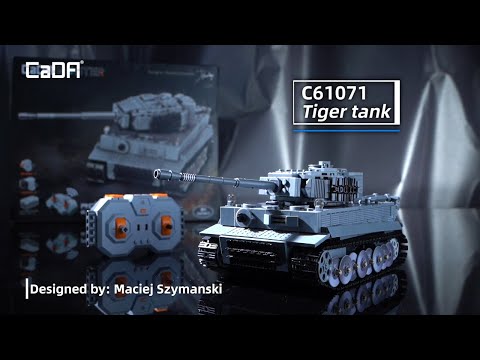 Tiger Tank Toy C61071W - MASTER | DoubleE CaDA – Doublee_CaDA